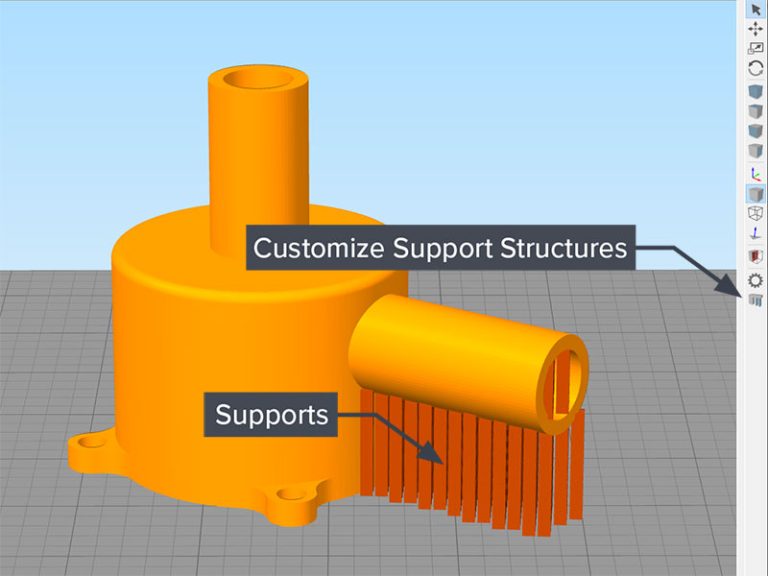 How to Use Supports | Simplify3D Software